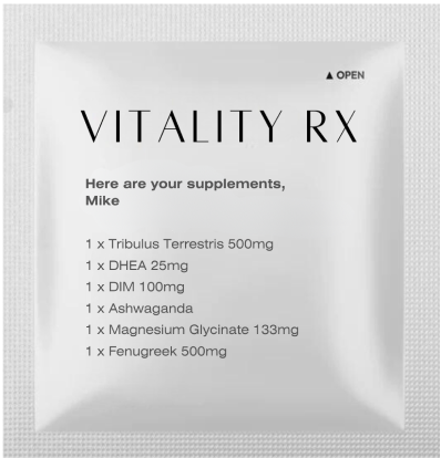 Vitality Vitamins - Clinical Grade Supplements for Men